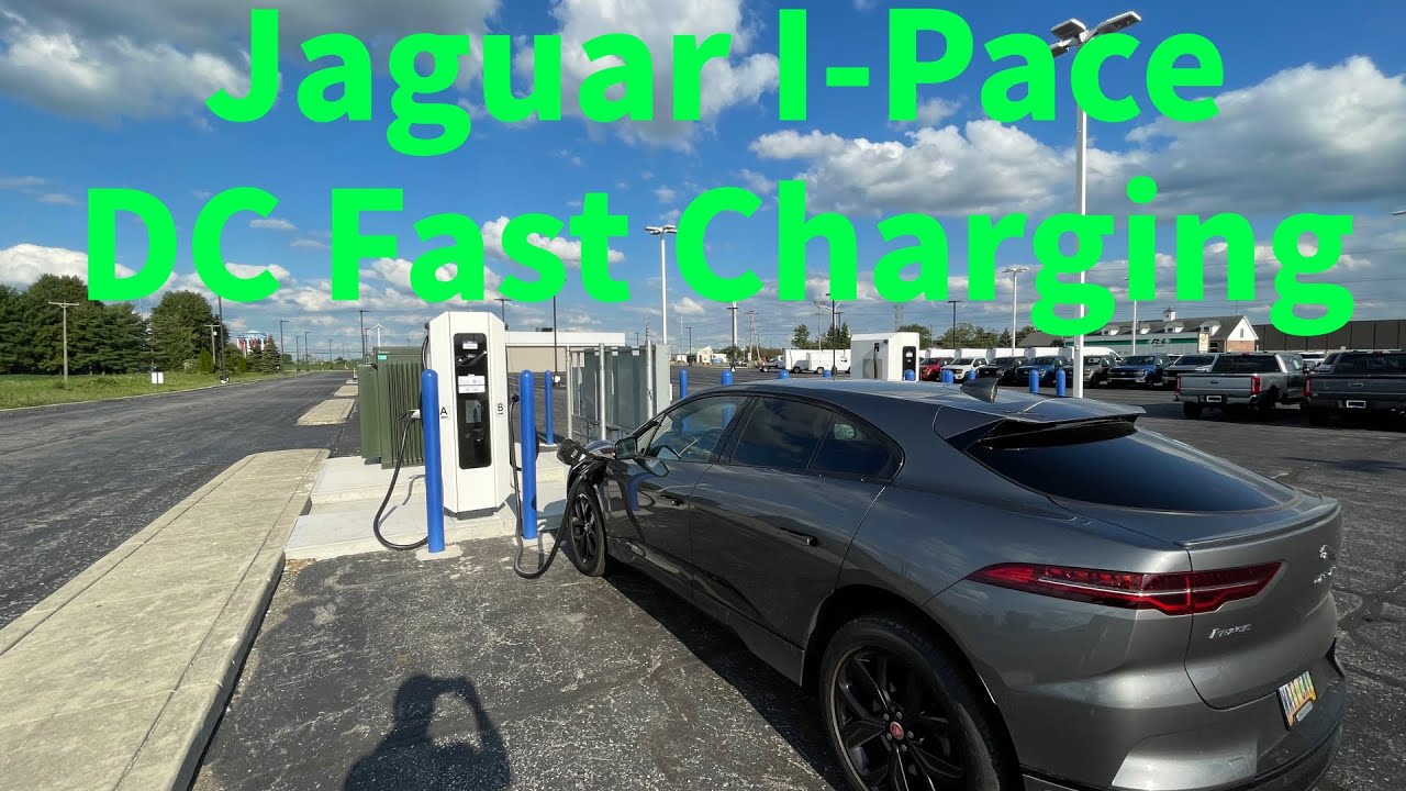 Jaguar I-Pace DC Charging Test - YouTube