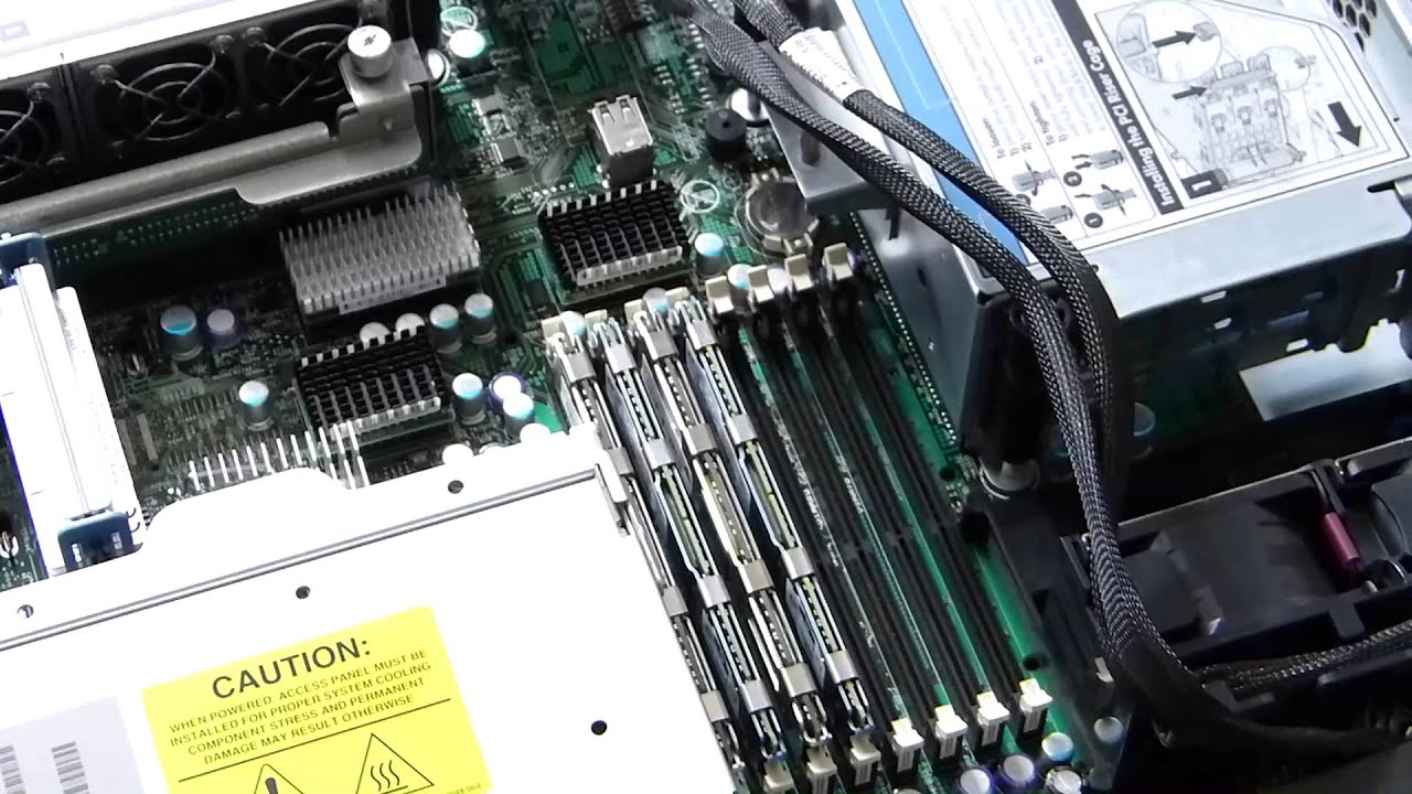 Installing RAM into HP G5 Server - How IT Works (Episode 2) - YouTube