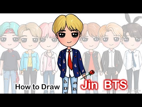 How to Draw Jin | BTS