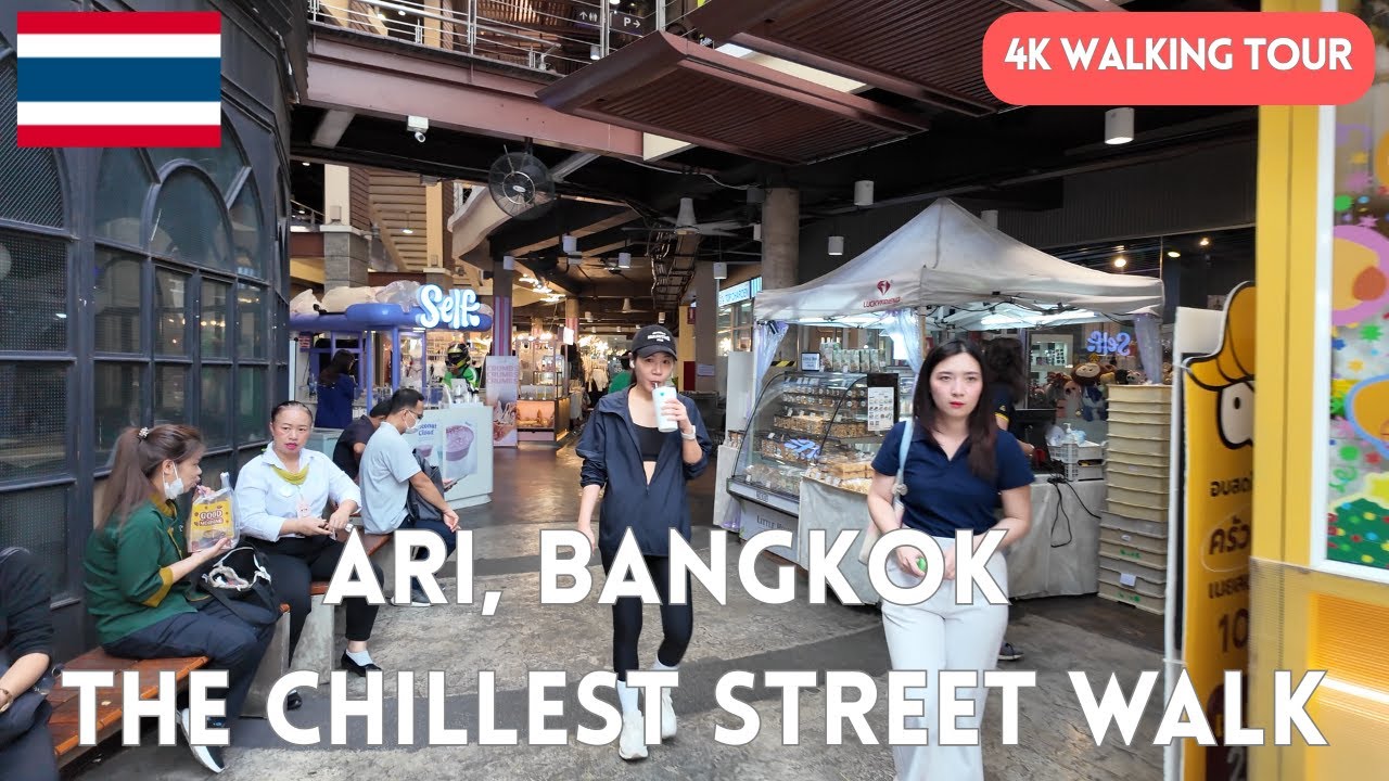 🇹🇭 Bangkok Ari Neighborhood 4K Walk 🇹🇭 | Bangkok’s Coolest Local Street ...