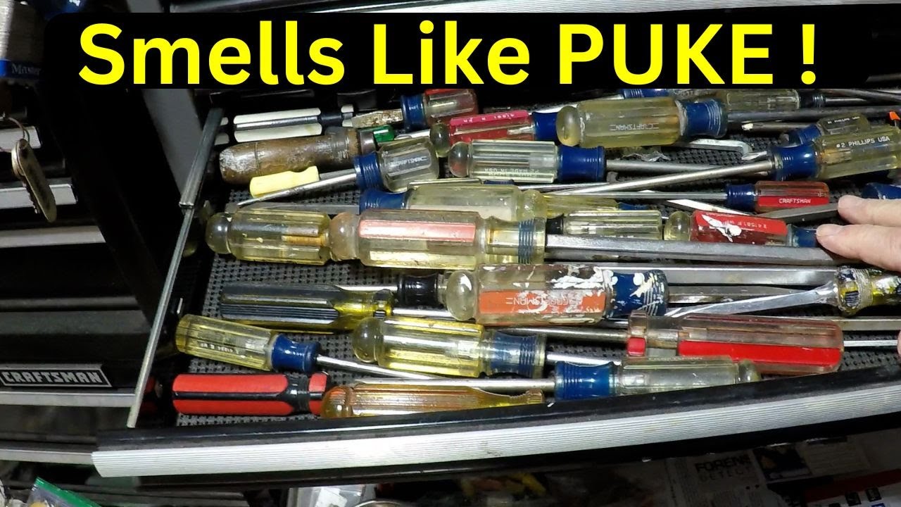 The Bizarre Case of the Vomit-Scented Screwdrivers - YouTube