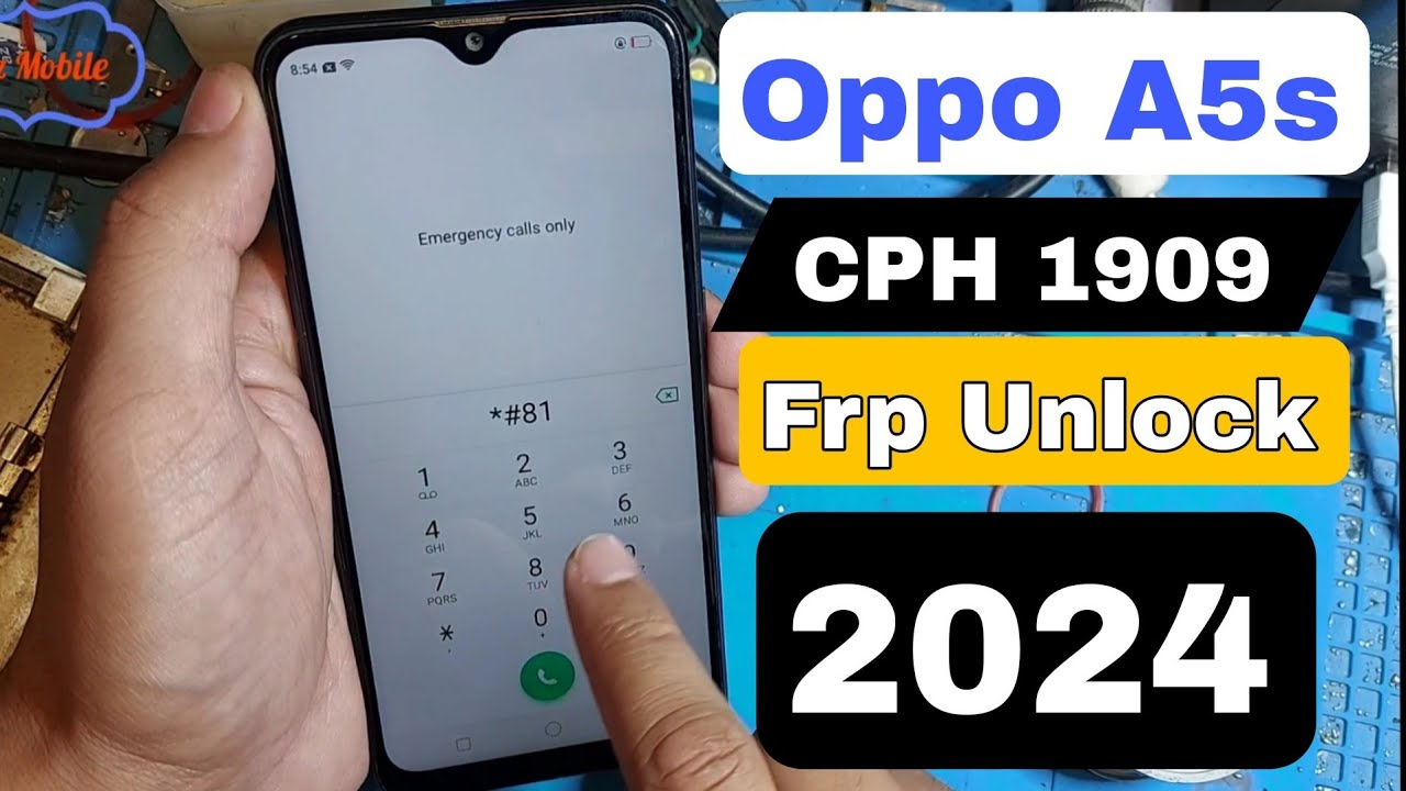 Oppo A5s (CPH 1909) Frp Unlock Frp Bypass 2024 - YouTube