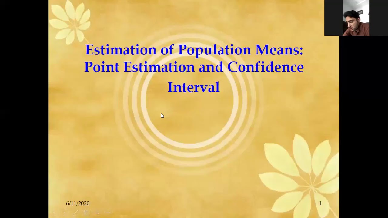 KMU-INS-BSN: UNIT-8 ESTIMATION (SLIDES PRESENTATION) - YouTube