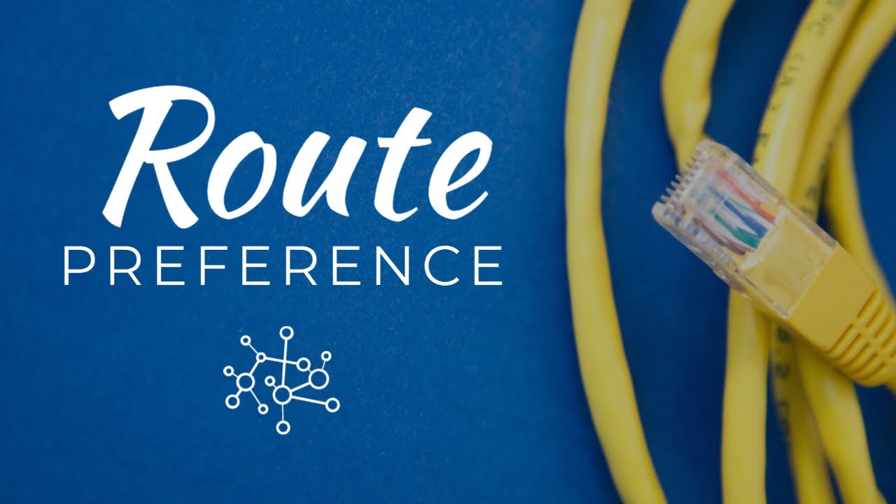 Route Preference | Introduction to Juniper and JNCIA Part 16 - YouTube