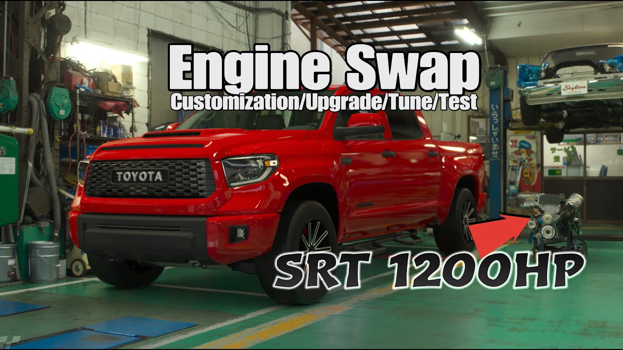 GT7 Builds: Toyota Tundra TRD Pro ’19 with Challenger SRT Demon ’18 ...