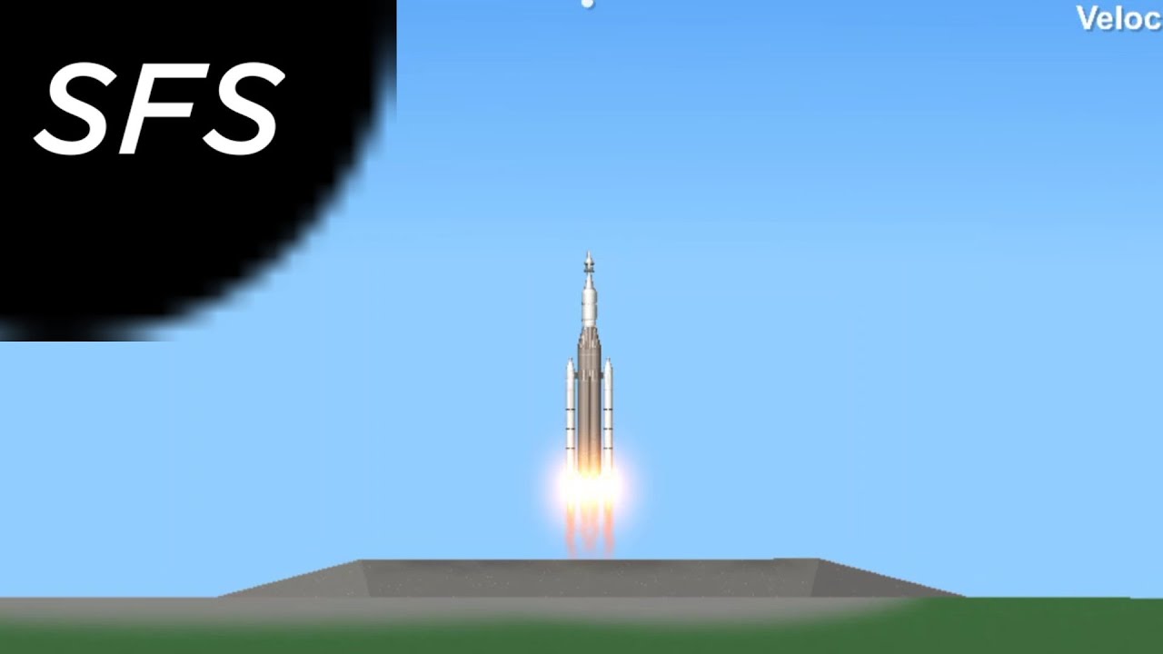 S.F.S – Artemis I Mission Animation | SFS Flight Animations - YouTube