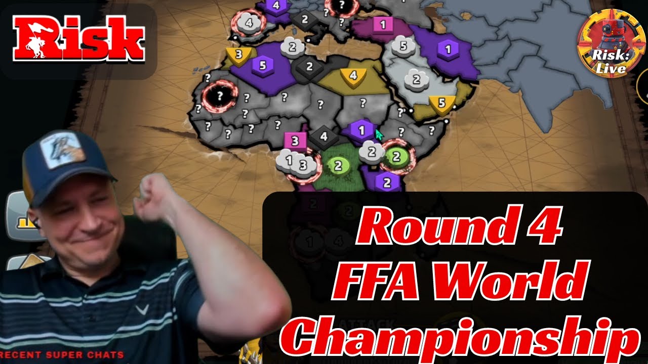 Round 4 FFA World Championships 2024 | Africa Advanced Zombie Apocalypse | Risk: Global ...