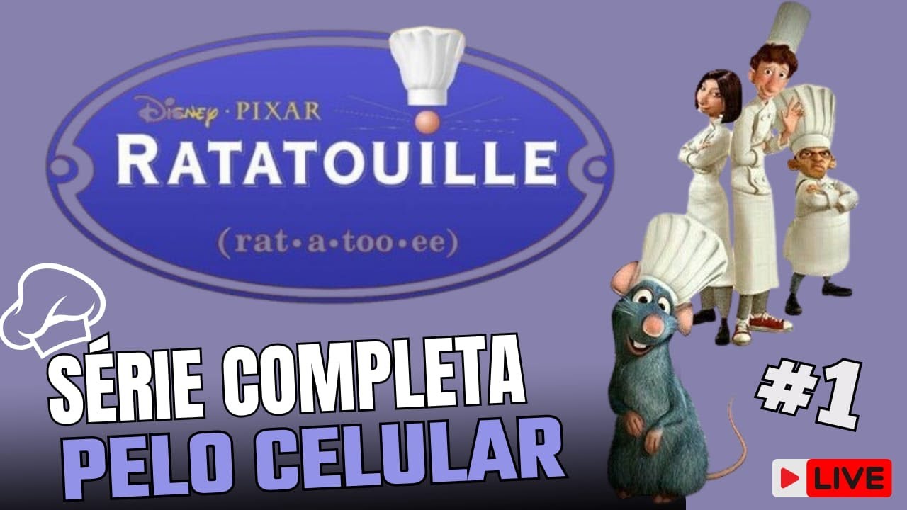 Ratatouille - Série Completa Pelo Celular - Via Aethesx2 - Parte 1 ...