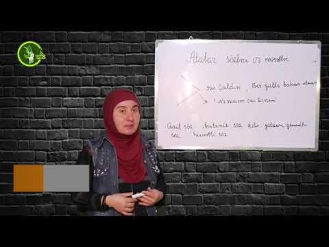 İsrafilova Ülviyə Ədəbiyyat #dərsi-3 (Atalar sözləri və məsəlləri)