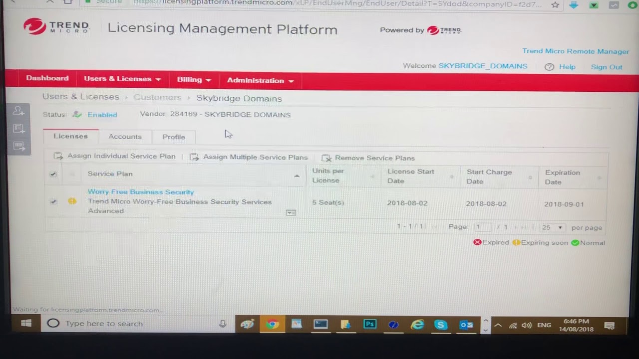 Top seller - trend micro - licensing management platform - YouTube