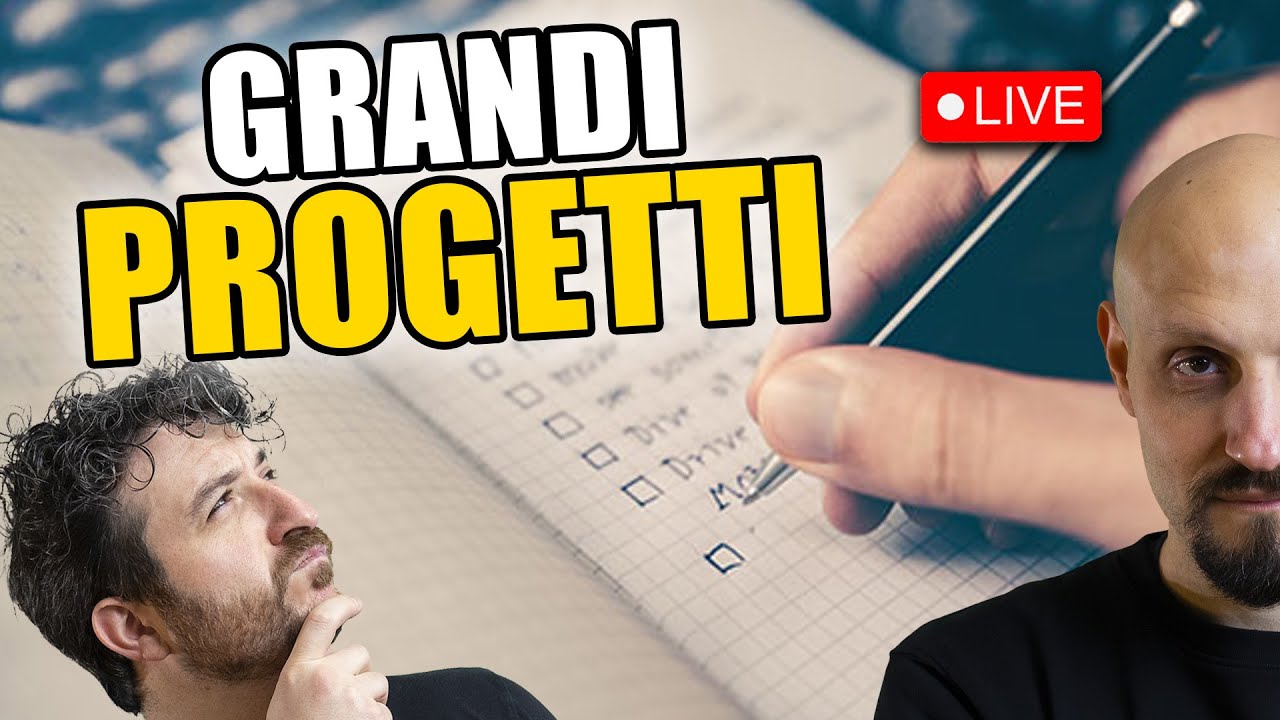 LIVE - Grandi Progetti INSIEME : ora vi raccontiamo - YouTube