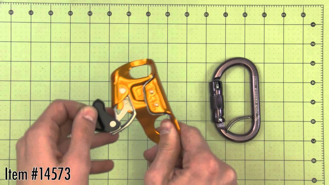 Petzl Croll Chest Ascender 12mm Rope Version - YouTube