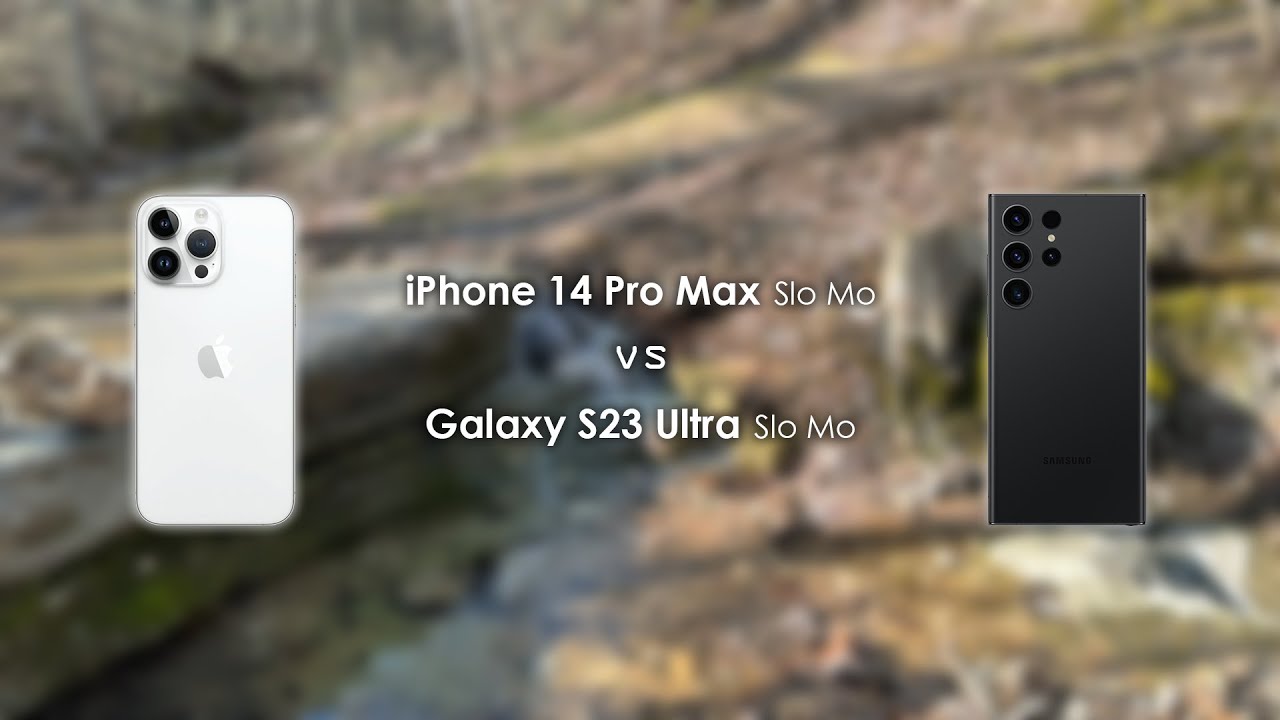 iPhone 14 Pro Slow Mo vs Galaxy s23 Ultra Slo Mo - YouTube