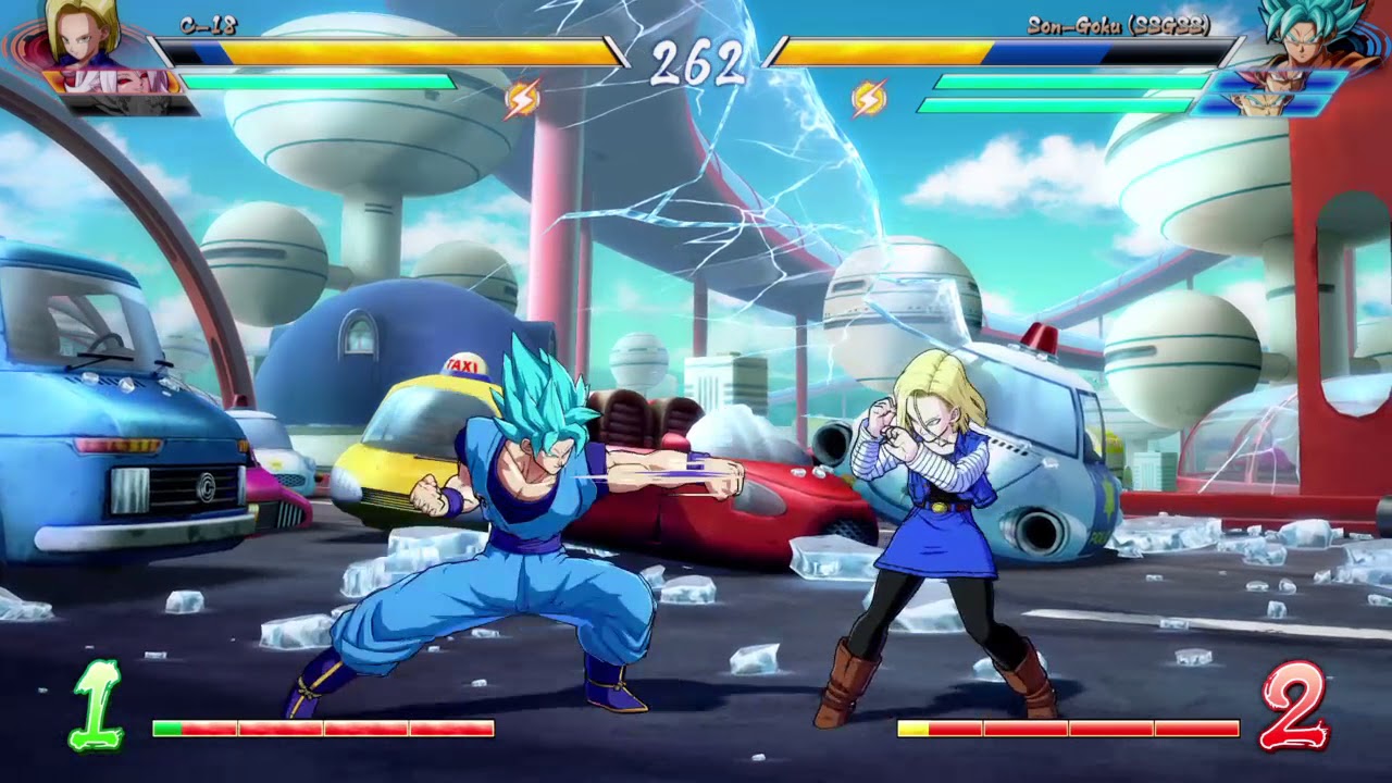 DBFZ | Goku pointing at people - YouTube