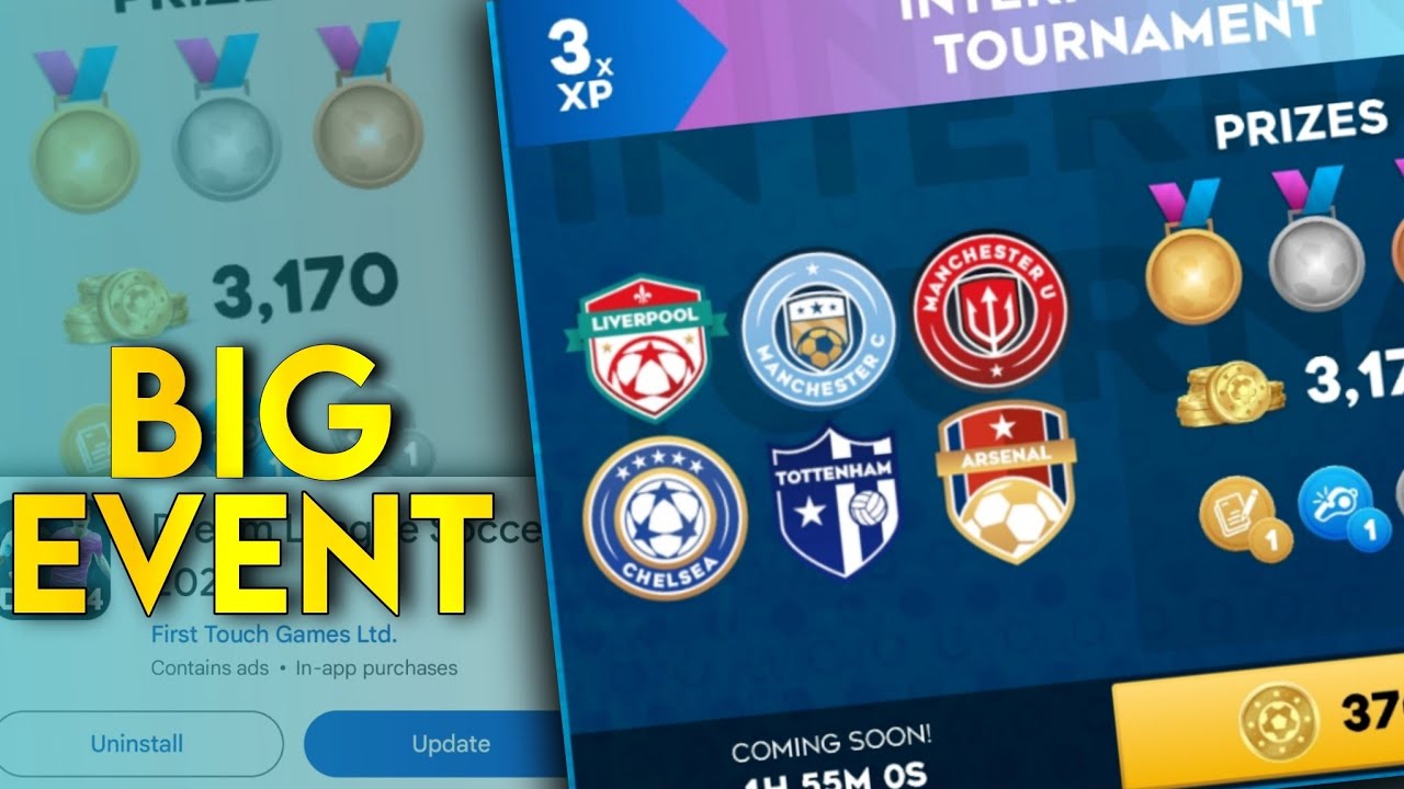DLS 24 NEW UPDATE EVENT 🤩 * International Tournament In Dream League ...