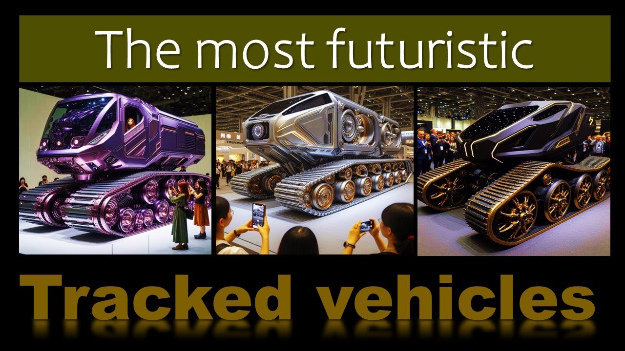 The most futuristic Tracked vehicles - YouTube