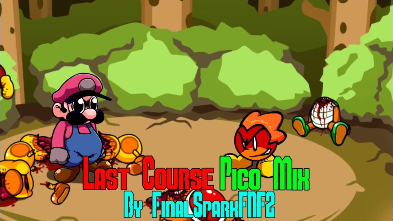 Last Course Pico Mix | FNF Mario Madness v2 - YouTube