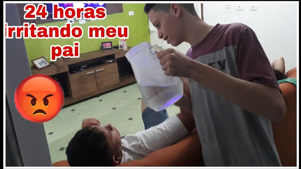 Irritando Meu Pai Por 24h Youtube