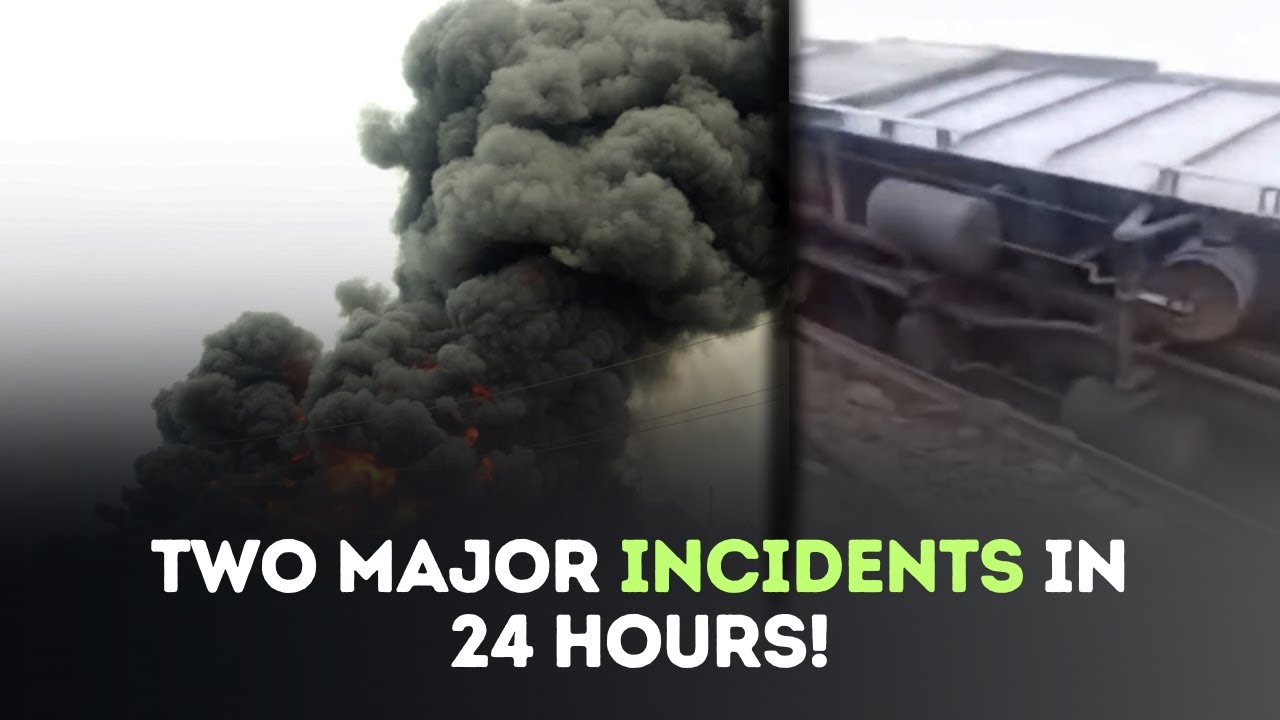 BREAKING: Delta Pipeline Explosion & Train Derailed in Ibadan Causes ...