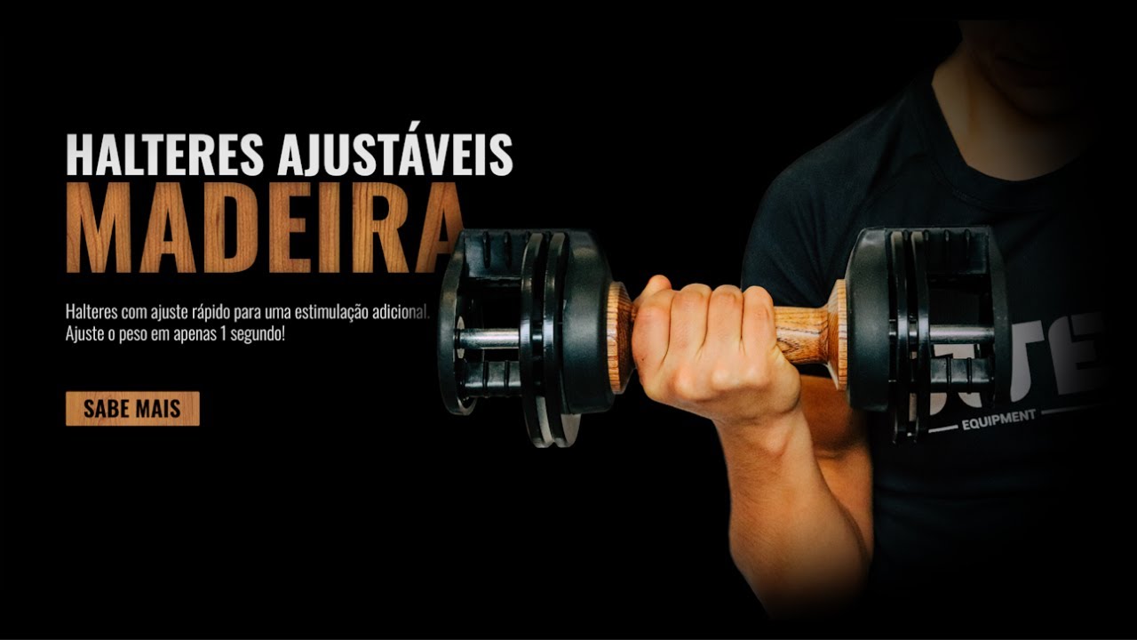 Halteres Ajustáveis com ajuste rápido - Fittest Equipment - YouTube