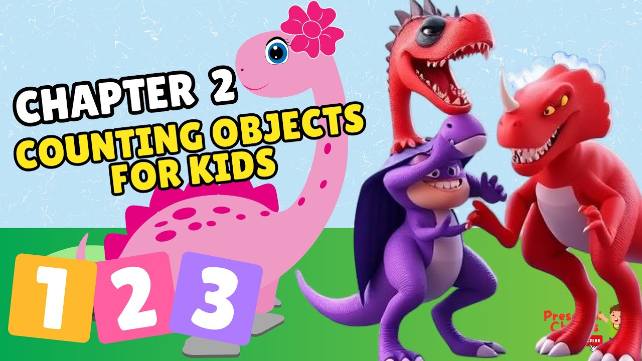 Counting with Dinosaur Song POPPIN' BIRDS #nurseryrhymes #children # ...
