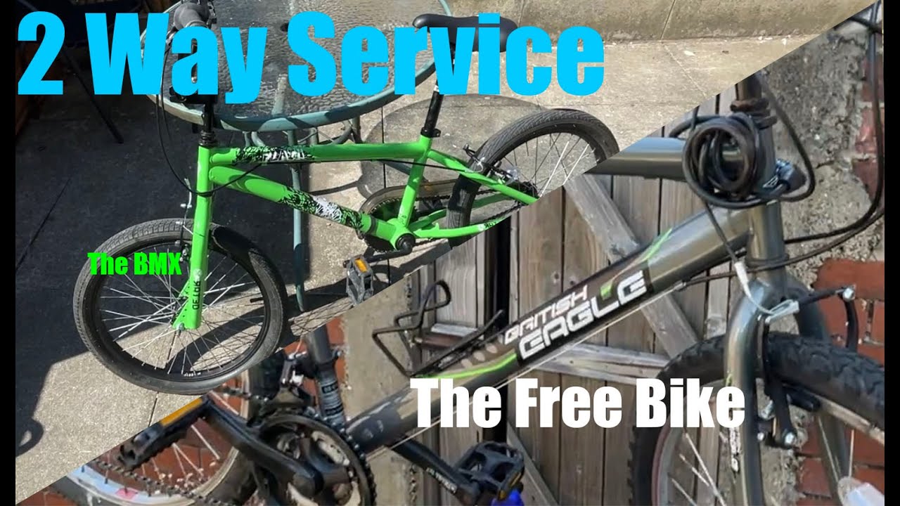 The Free Bike & The BMX: Service time - YouTube