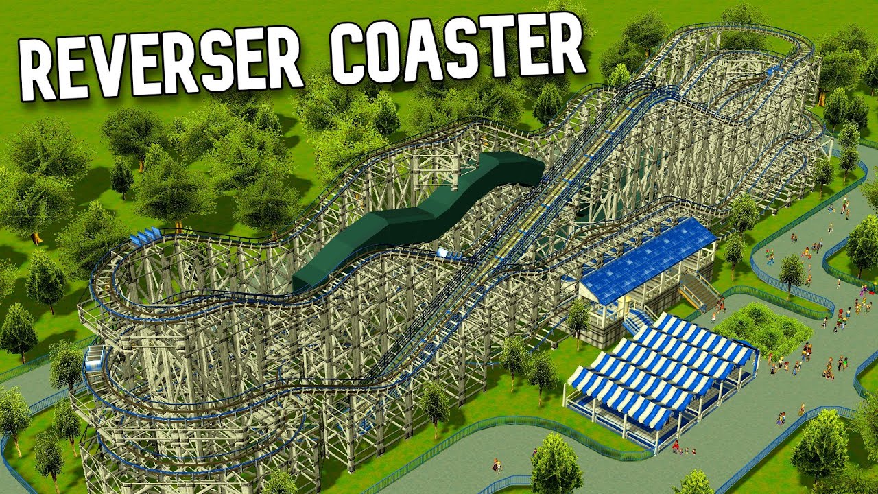 RCT3 Coaster Challenge #42 - Reverser Coaster - YouTube