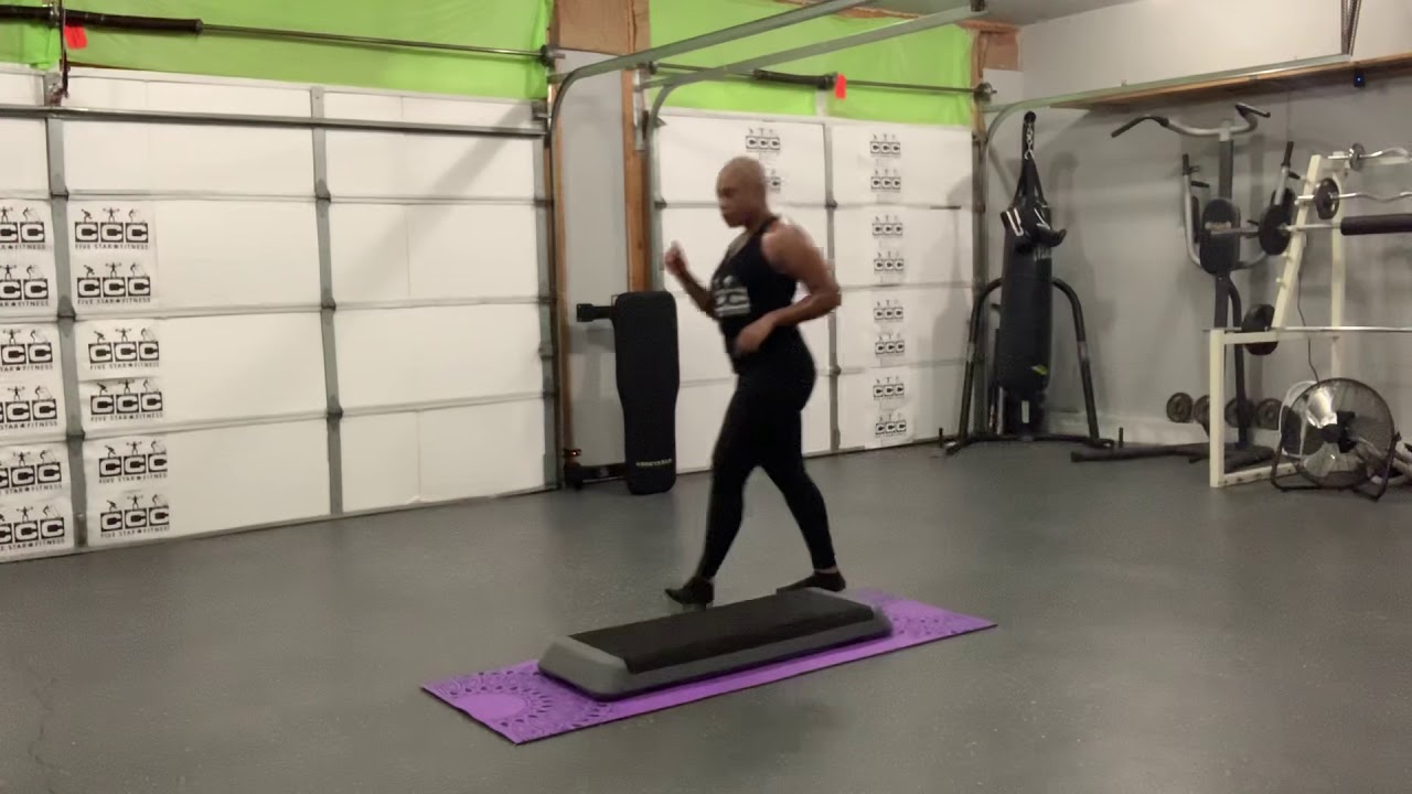 Step board routine - YouTube