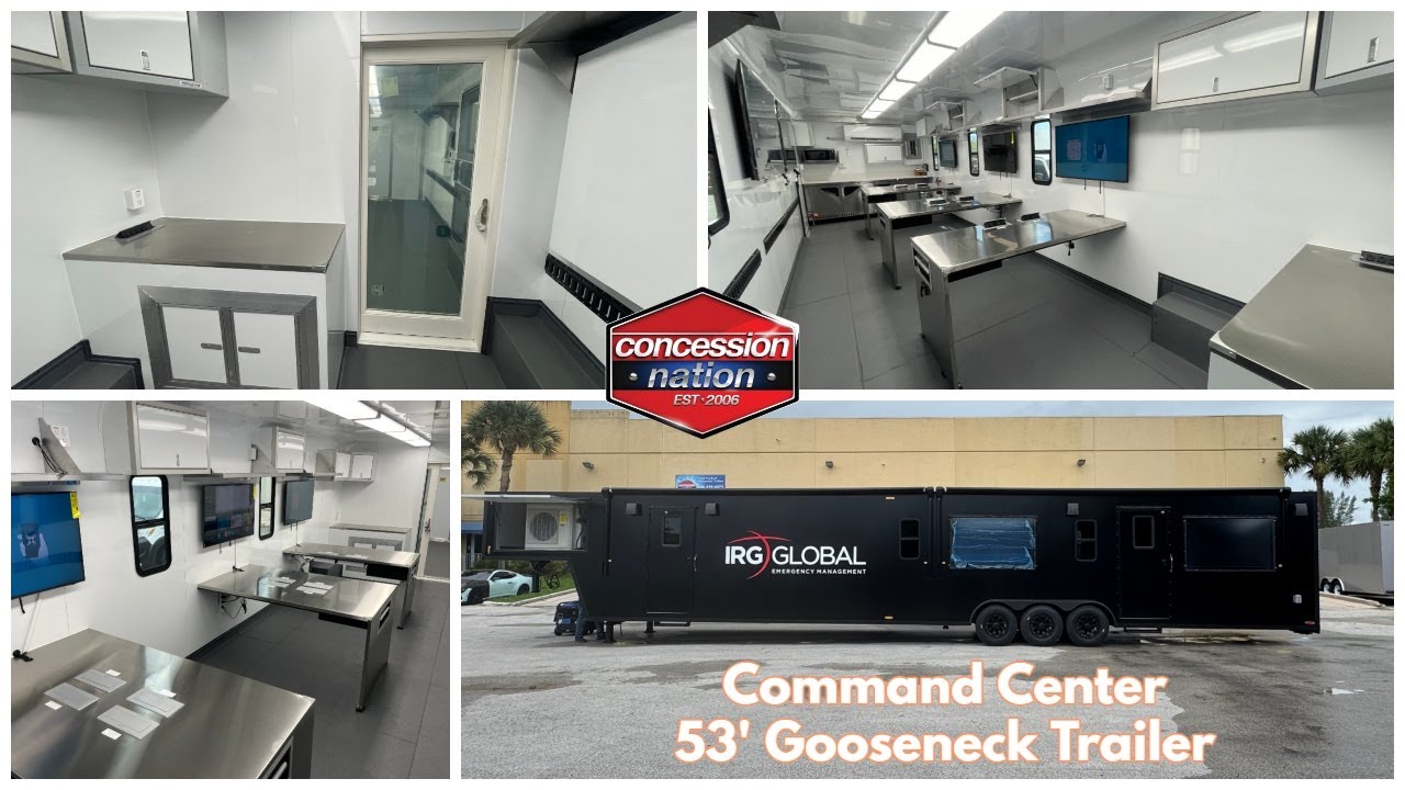 IRG Global Emergency Mgmt. | Command Center Gooseneck Trailer ...