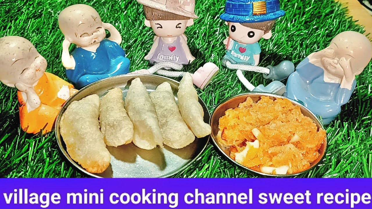 Karji kay and gajer ka halwa recipe// miniature cooking// sweet recipe ...