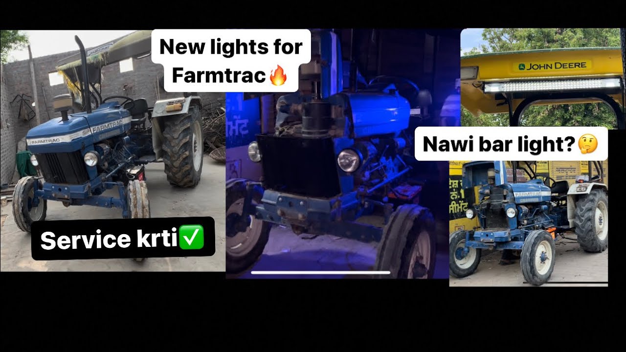 Farmtrac di new modifications ️‍🔥//wiring krti farmtrac di //new bar ...