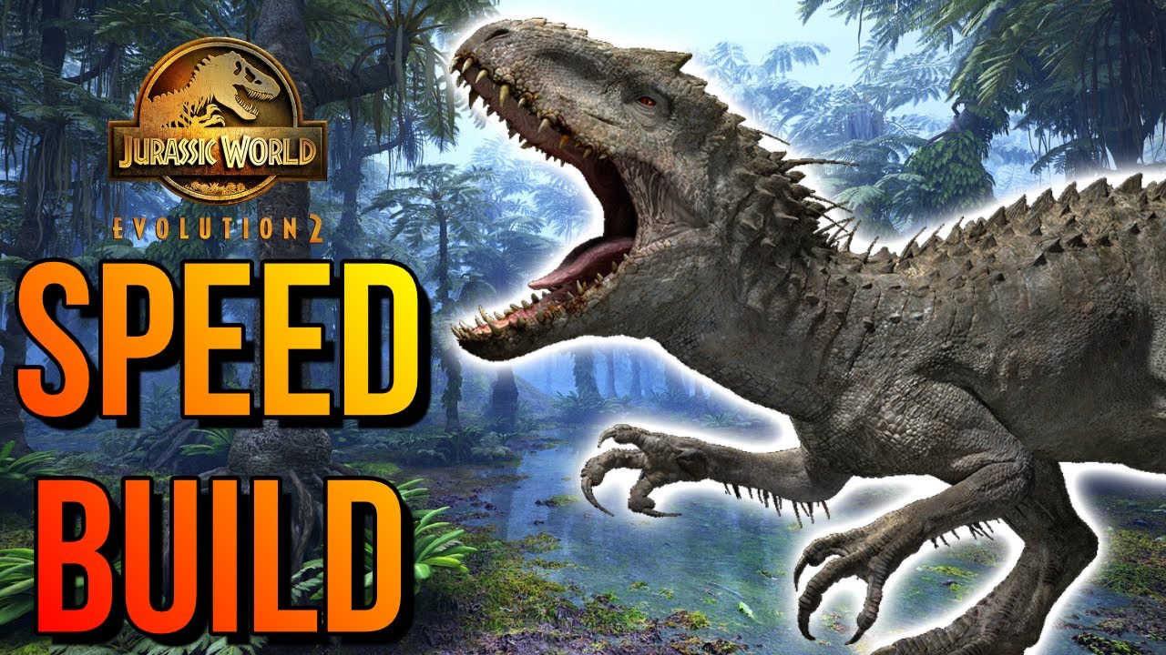 INDOMINUS REX HIGH SECURITY ENCLOSURE | Speed Build | Jurassic World ...