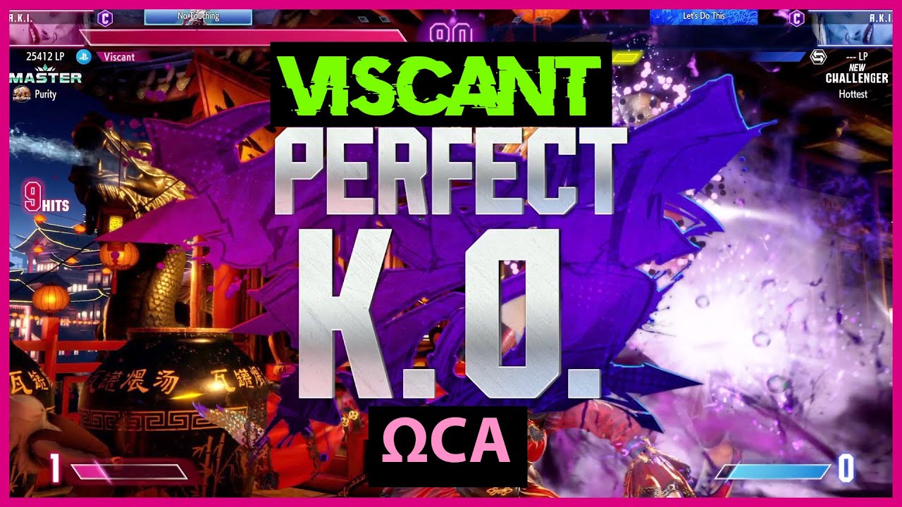 [SF6 Tournament] Viscant vs ΩCA - YouTube