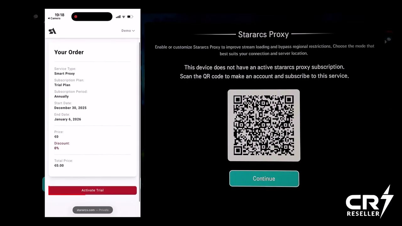 How to Activate StarArcs VPN Directly from the App - YouTube