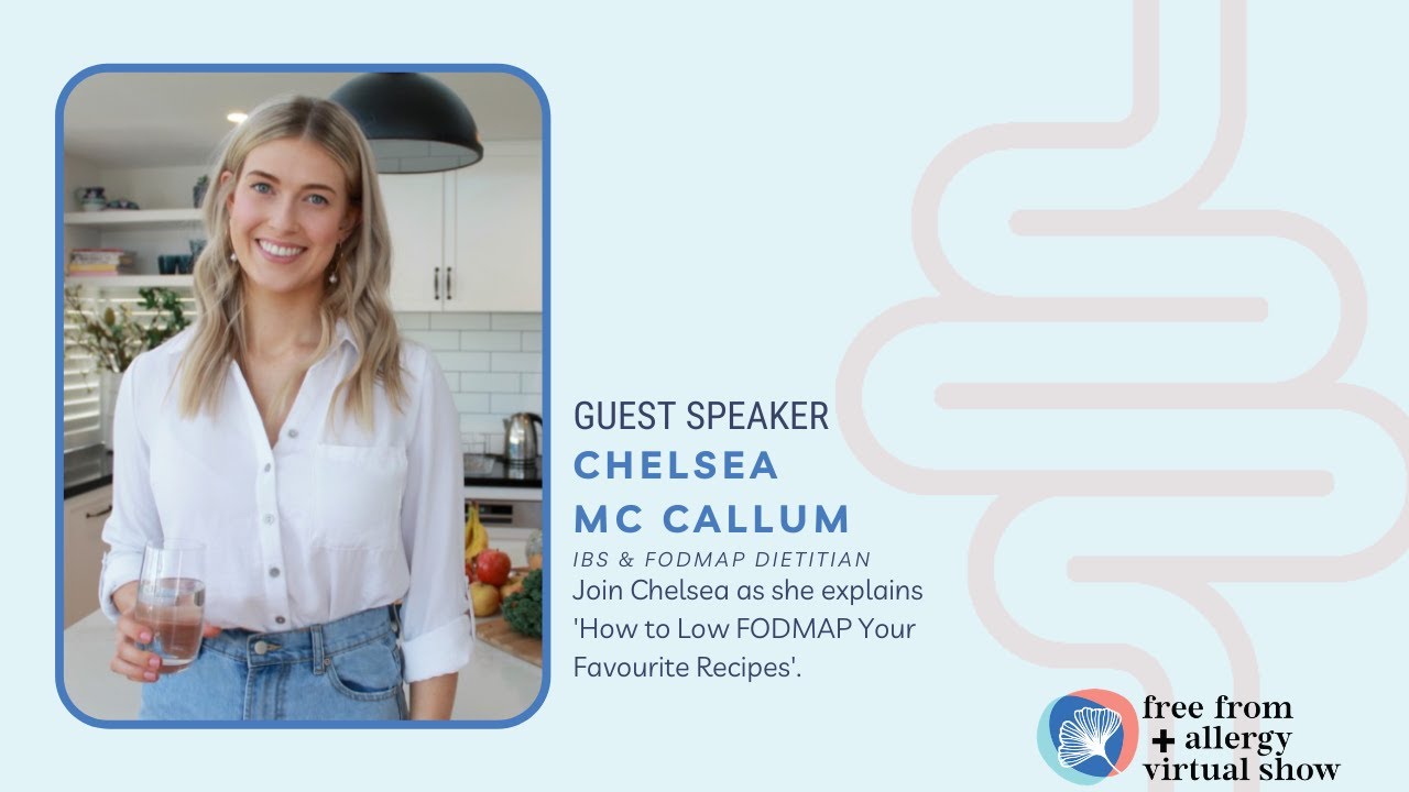 How to Low FODMAP Your Favourite Recipes - Chelsea McCallum - YouTube