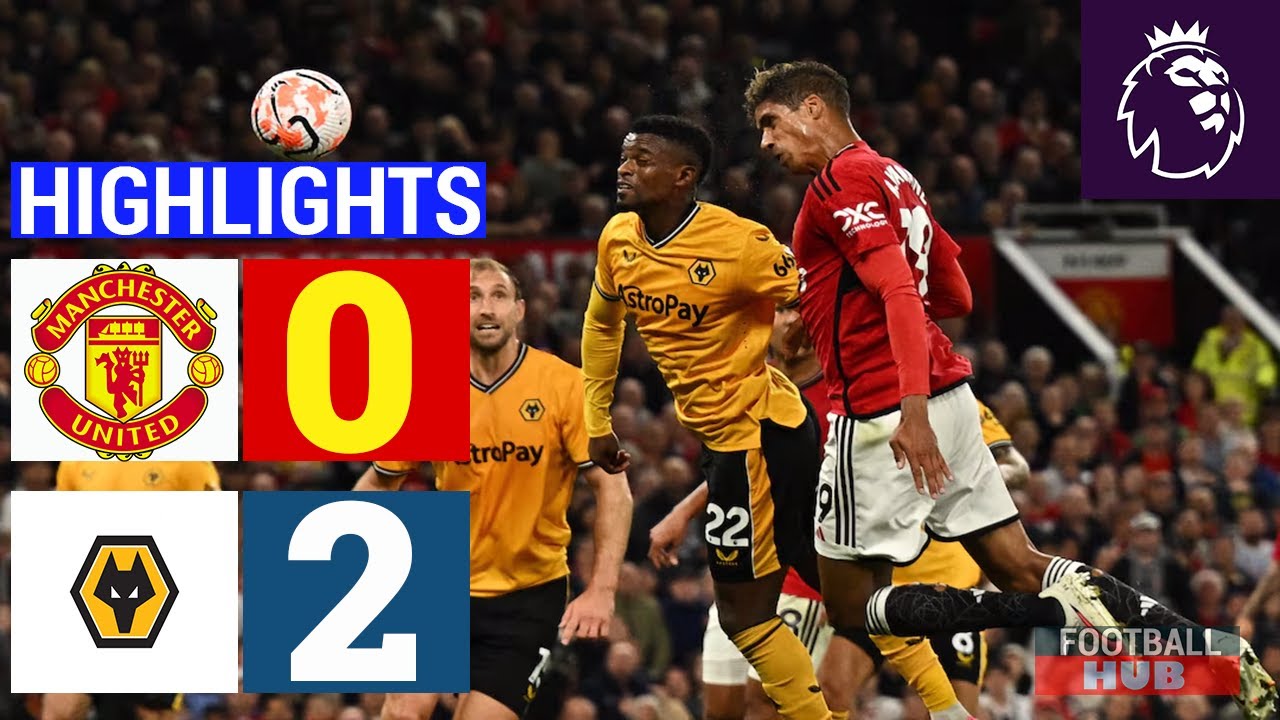 Manchester United vs Wolves Live Match Today l Premier League 24/25 ...