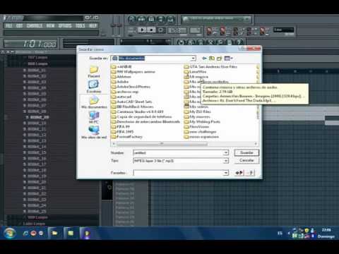 Tutorial Fl Studio 9 en Español Parte 2 de 2.wmv - YouTube