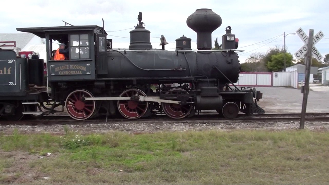 Tavares Steam Train Last Weekend 2 - YouTube