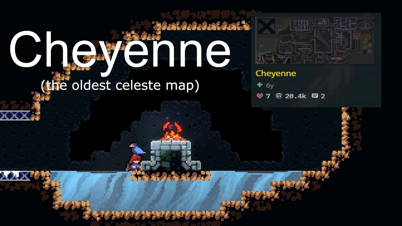 cheyenne: the oldest celeste map (clear + strawberries and heart) - YouTube