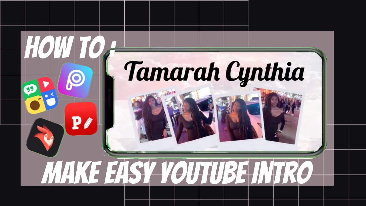 HOW TO MAKE AN EASY YOUTUBE INTRO ON IPHONE 2020 | INTRO TUTORIAL *VERY ...