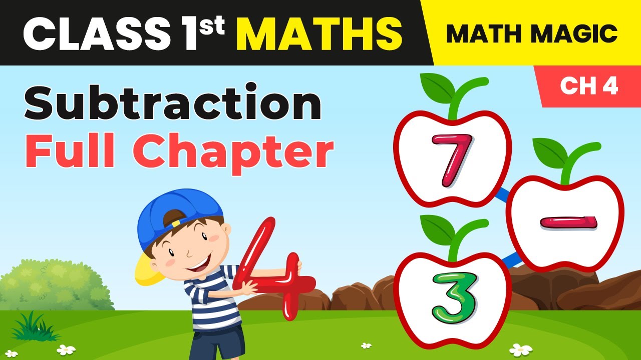 Subtraction - Full Chapter Explanation, Exercise and Worksheet | Class ...
