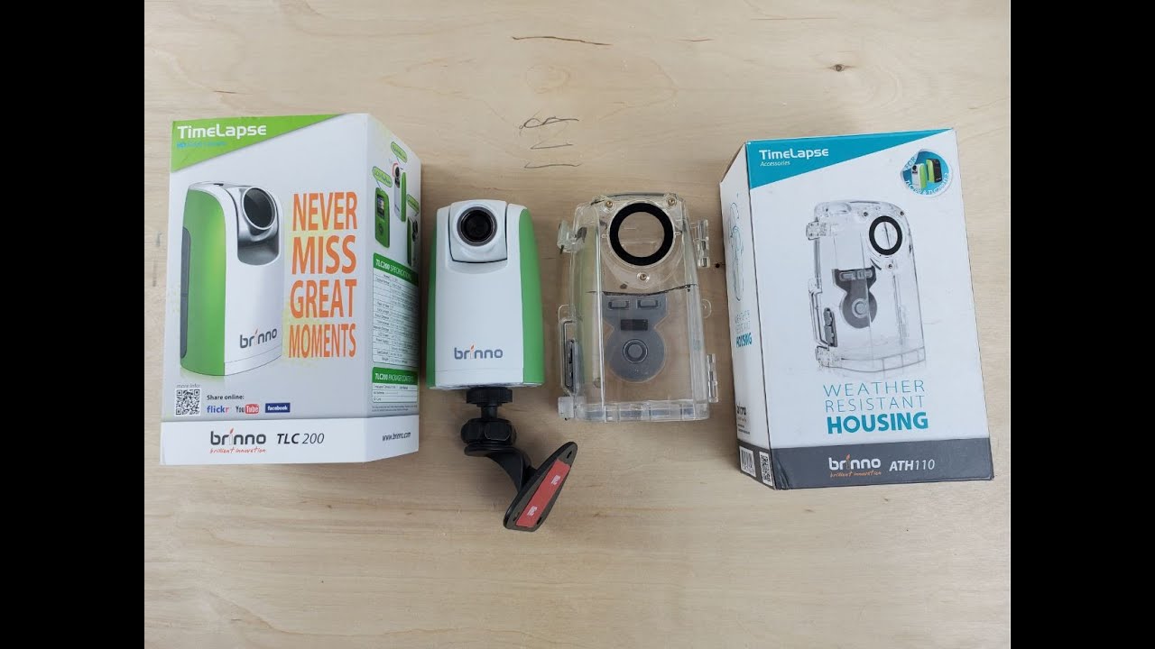 Brinno time lapse camera demonstration - YouTube