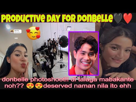 DONNY AT BELLE MAY PHOTOSHOOY TODAY!! PRODUCTIVE DAY FOR DONBELLE😱😍