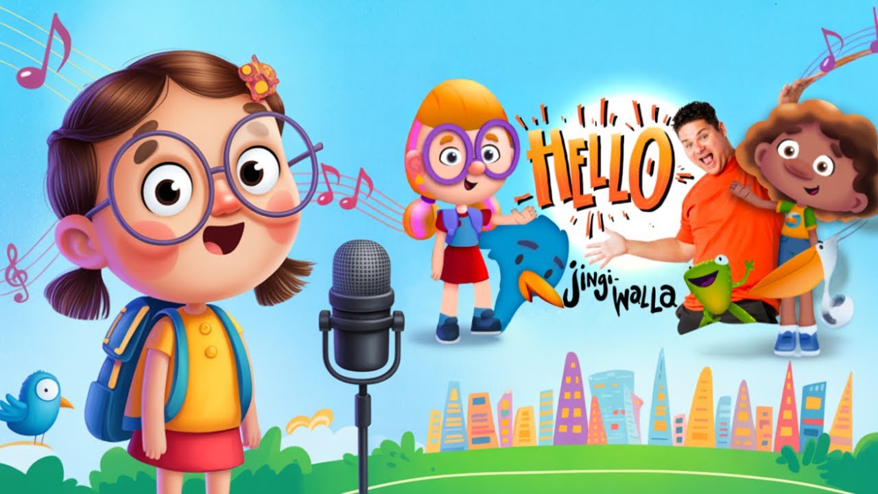 Hello Song for Kids | Lucas Proudfoot Teaches Greeting Friends | Kids ...