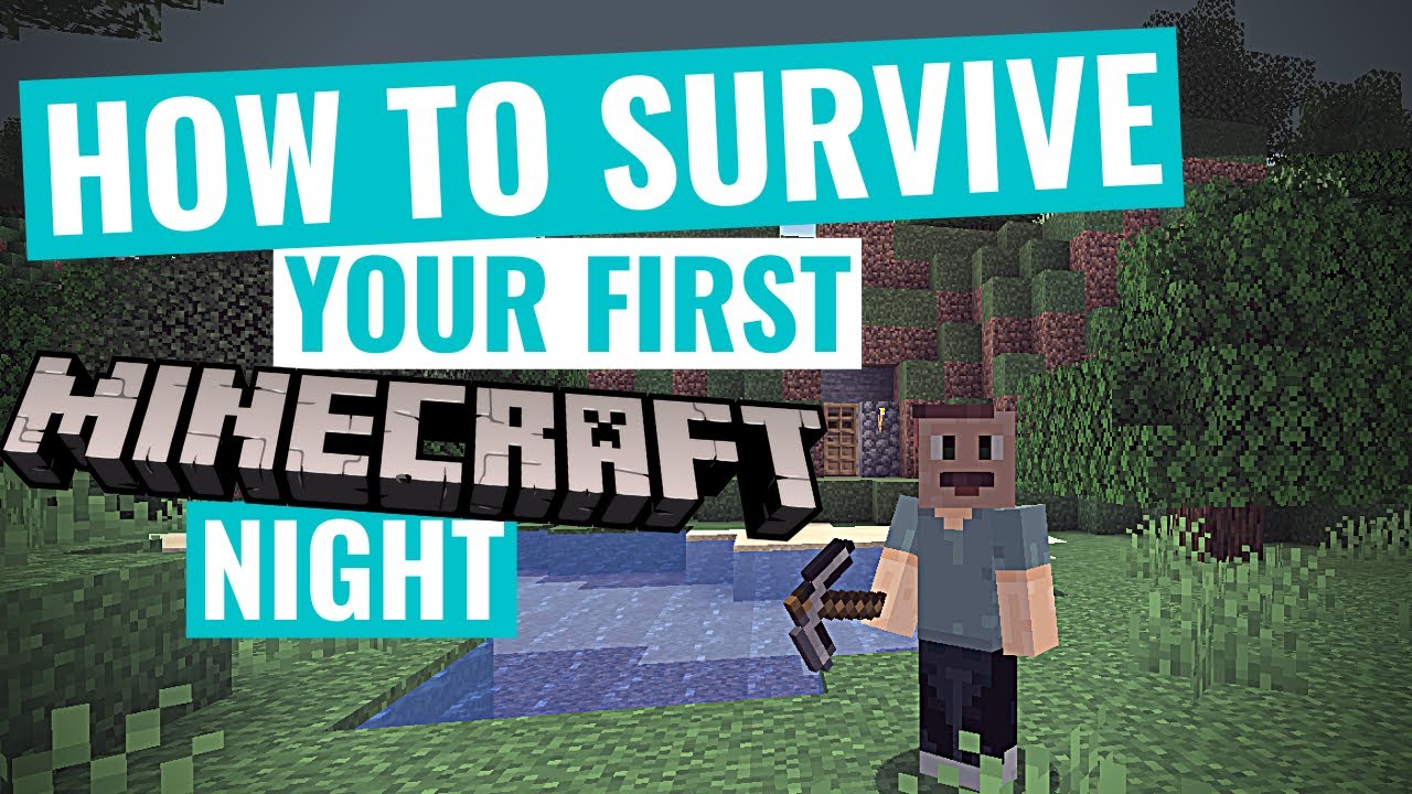 How To Survive your first Minecraft Night - 1.17 - Let's Survive ...