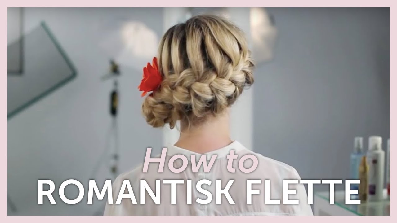 How to: ROMANTISK FLETTE LANGS HODET - YouTube