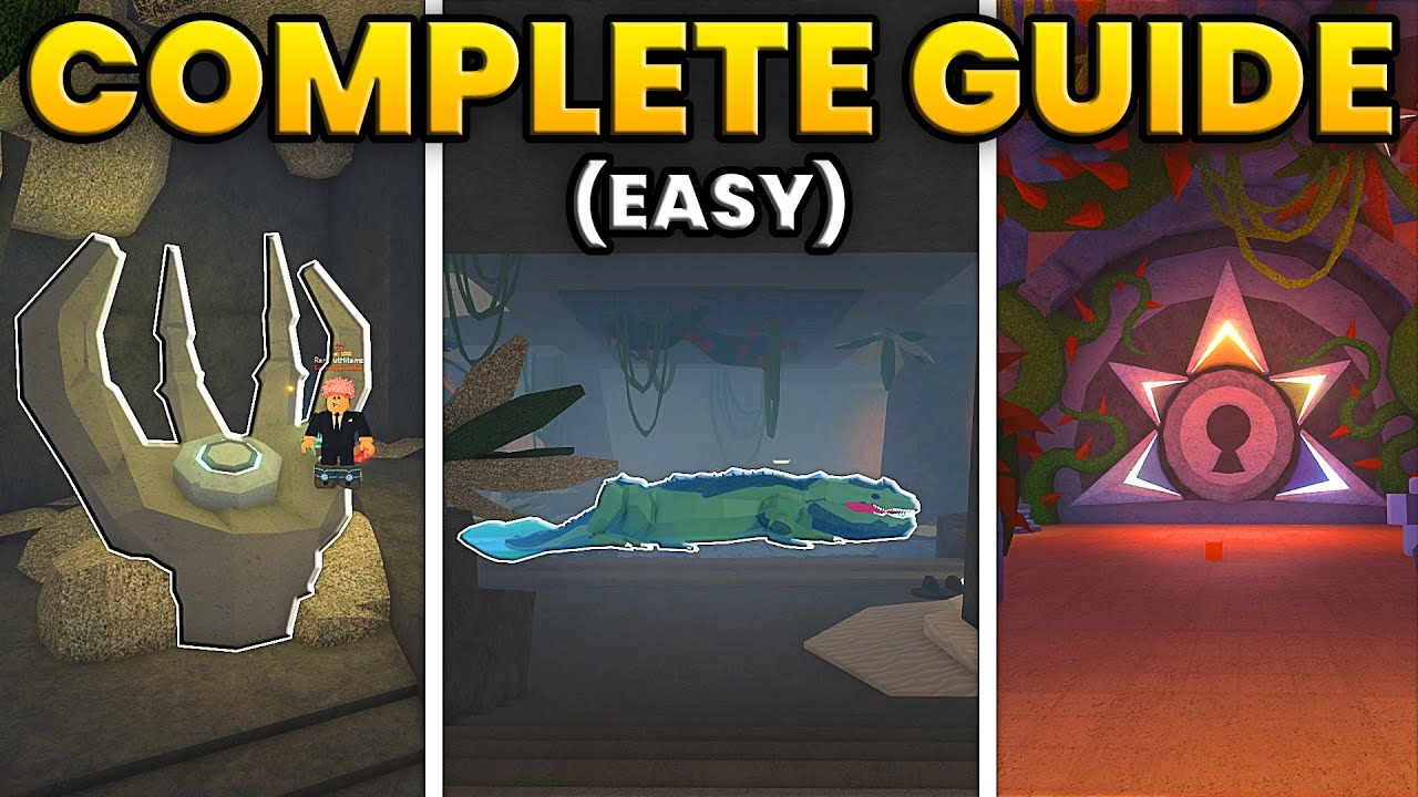 EASY GUIDE to LOST JUNGLE Update in Fisch - YouTube