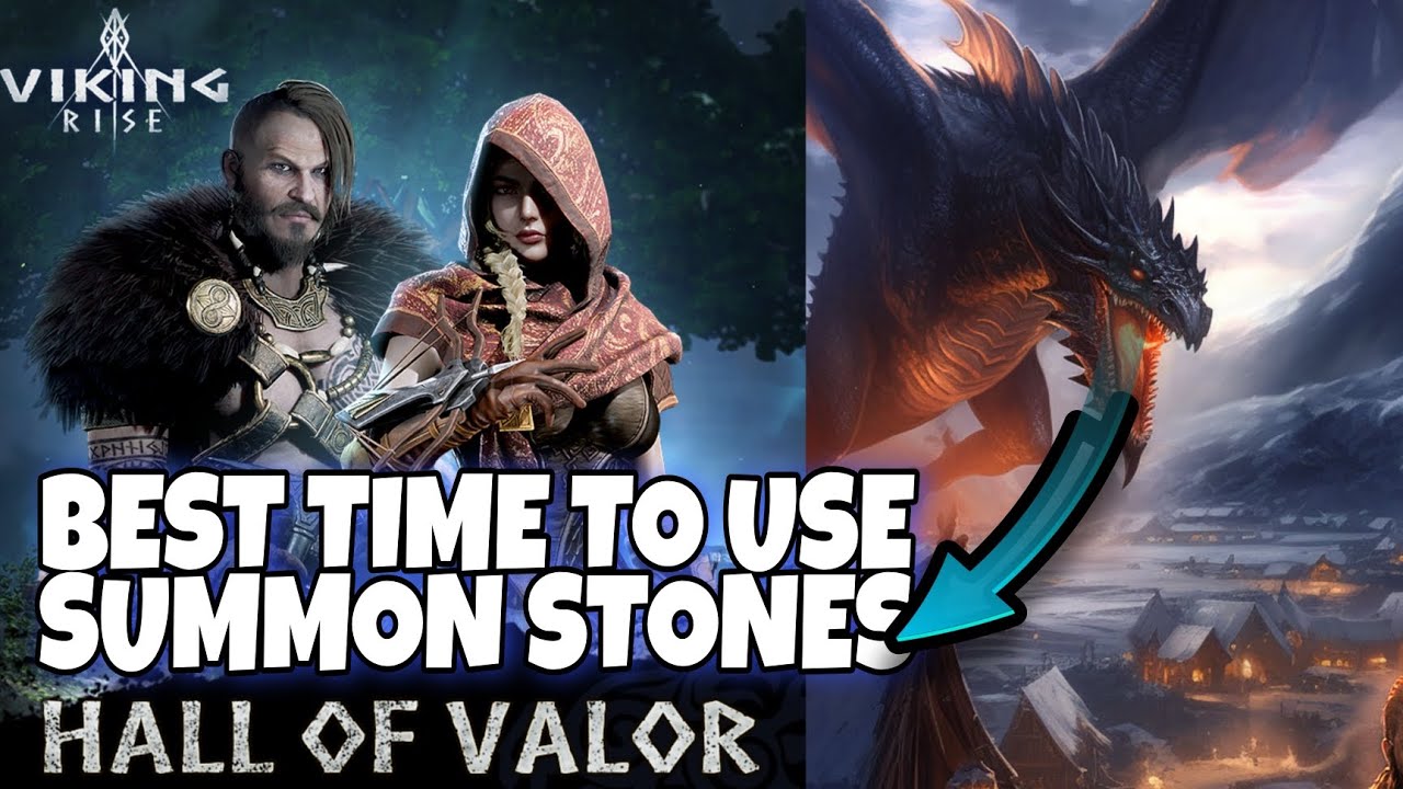 Best Time to Use Summon Stones || Save Your Stones | Viking Rise - YouTube