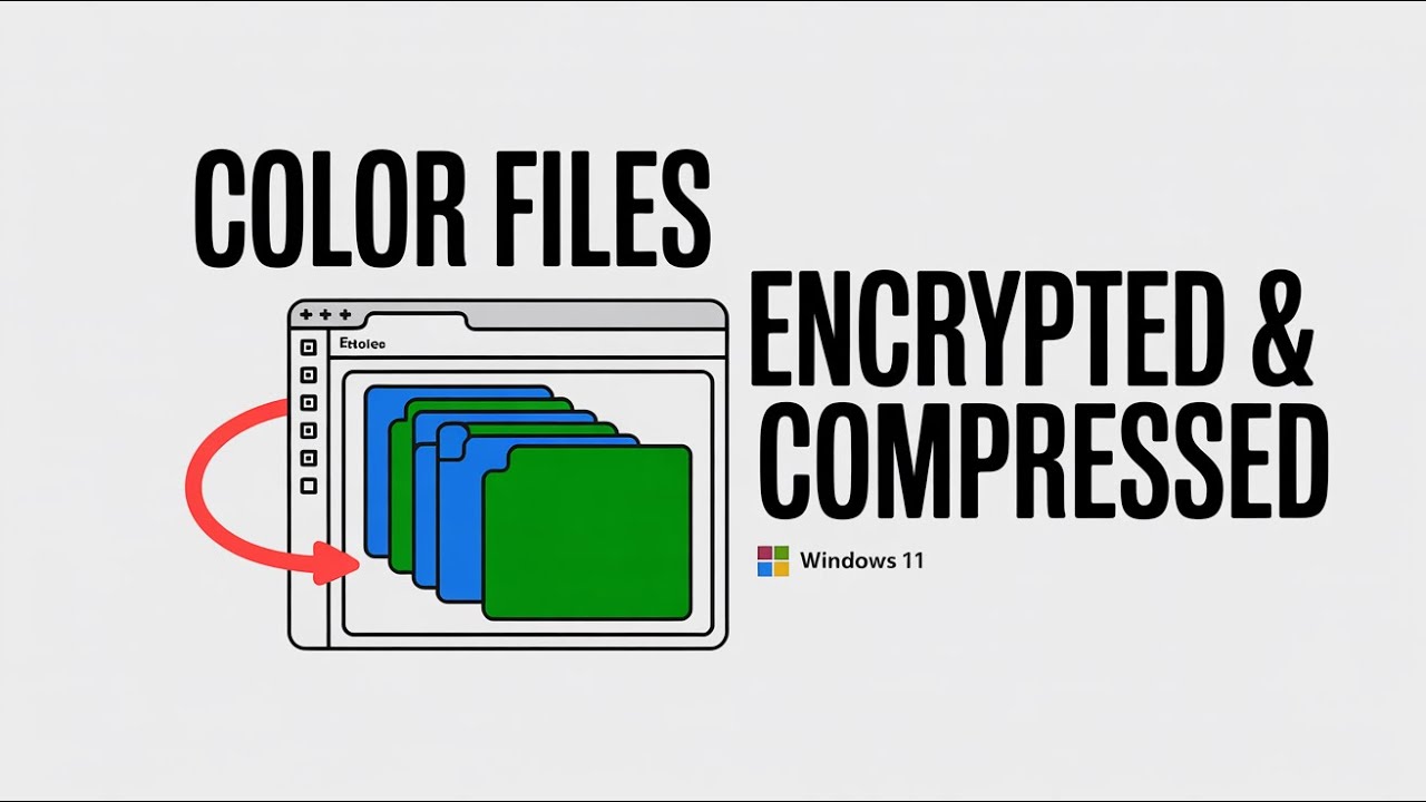 How to Show Encrypted or Compressed NTFS Files in Color on Windows ...