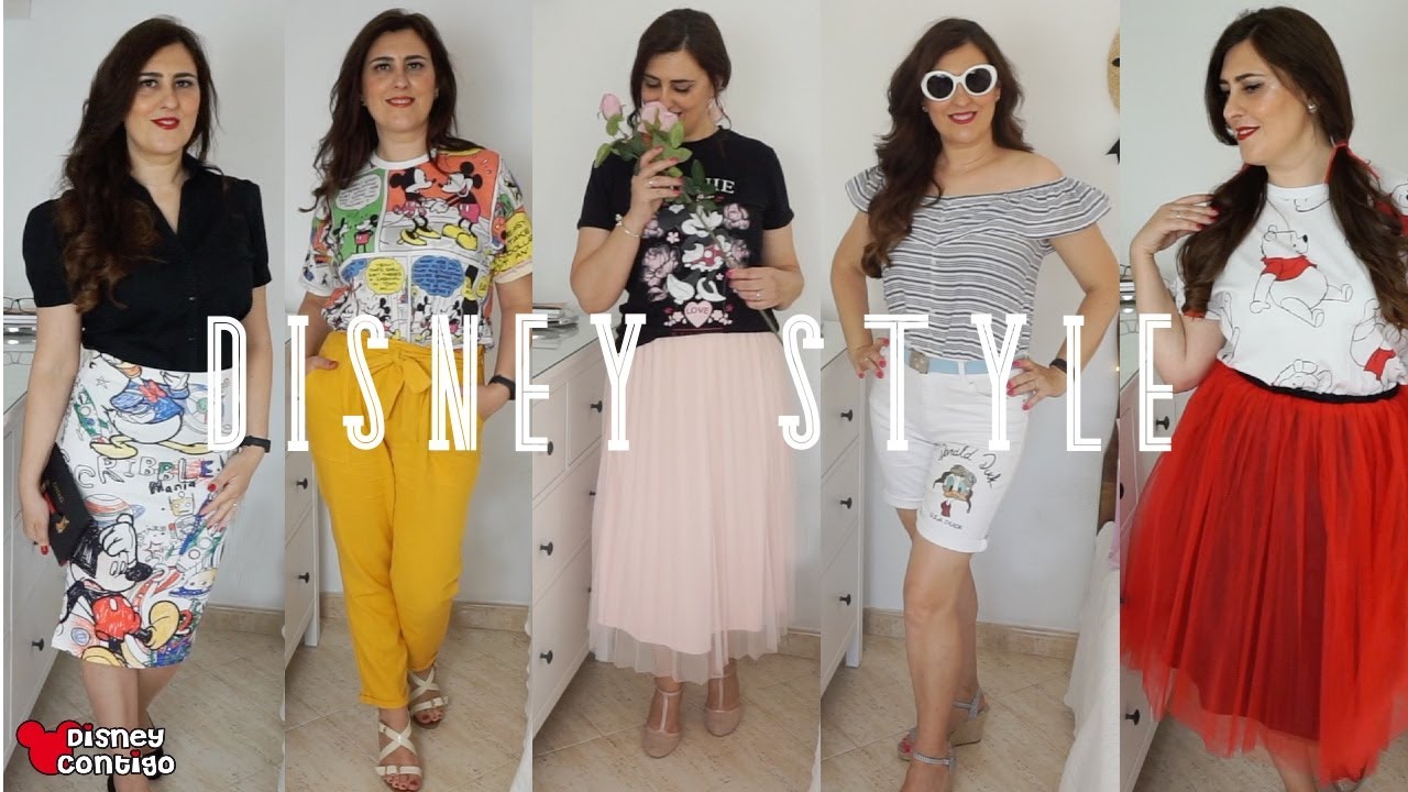 Mi semana en outfits Disney 👗 | DISNEY STYLE INSPIRATION - YouTube